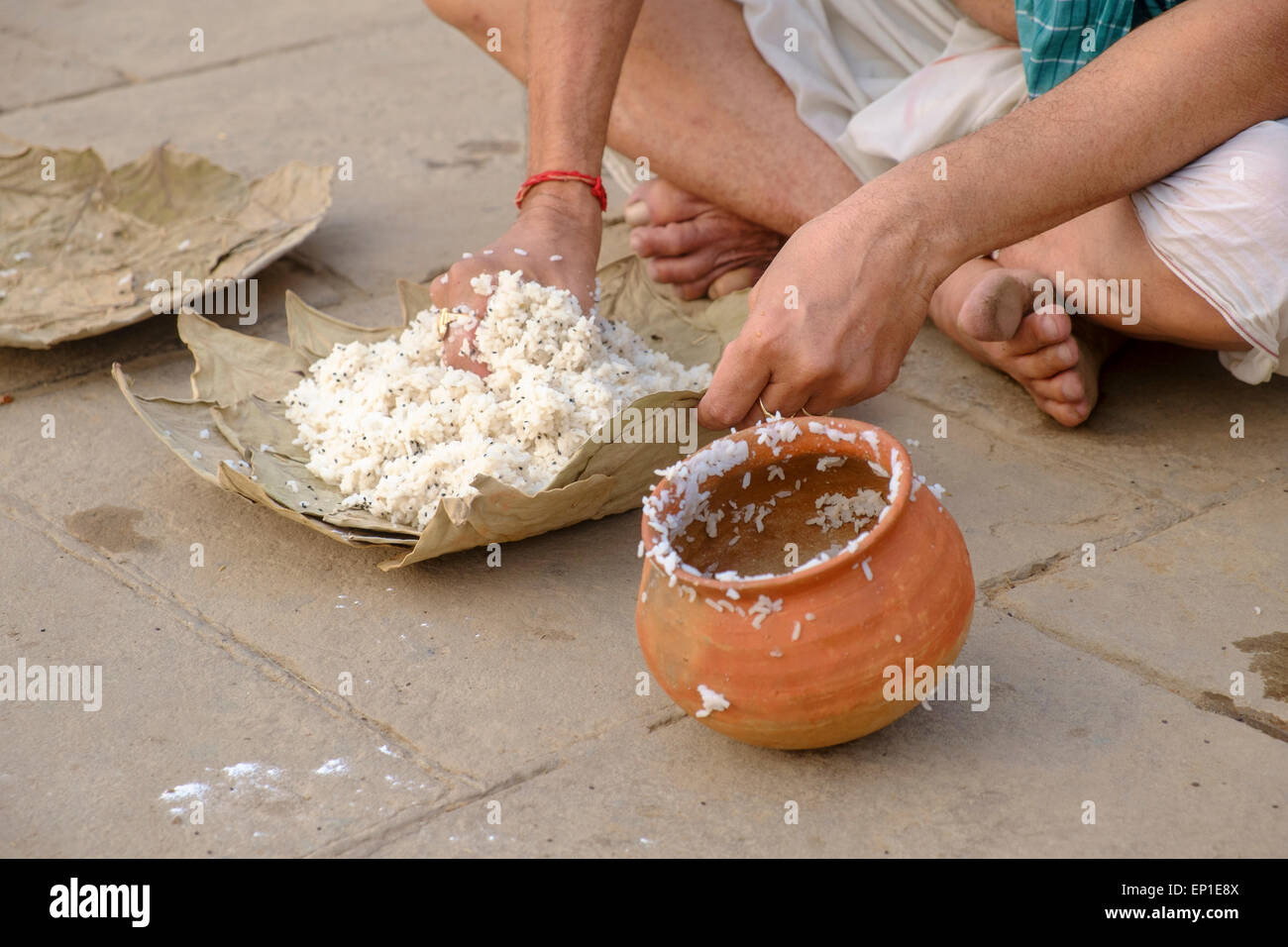 Preparing for puja hi-res stock photography and images - Alamy