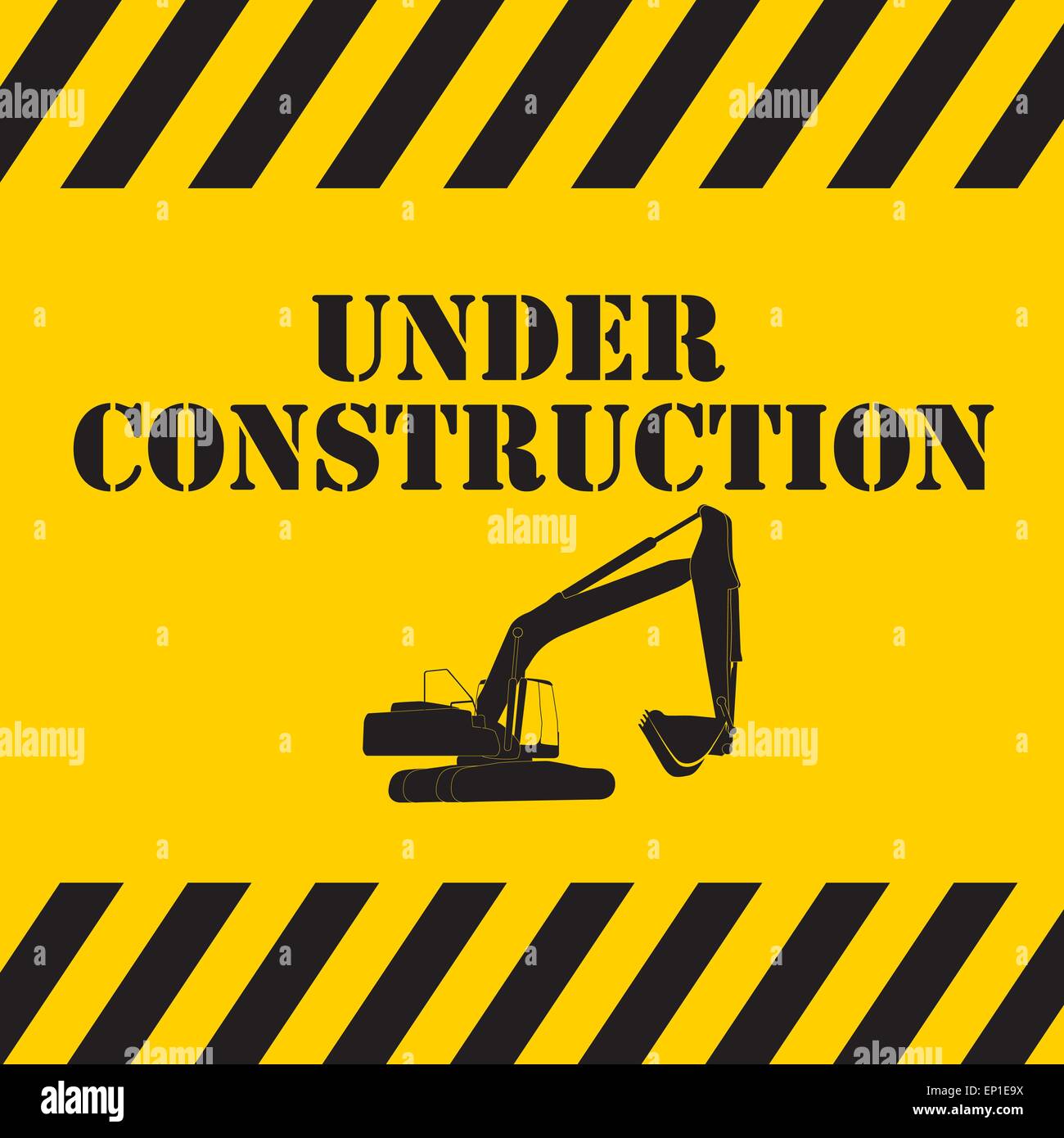 Under Construction. Vector Illustration Eps10 Stock Vector Image & Art ...