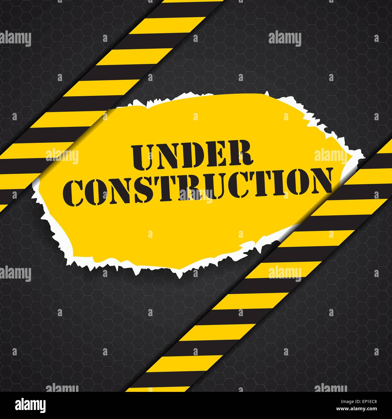 Under Construction. Vector Illustration Stock Vector Image & Art - Alamy
