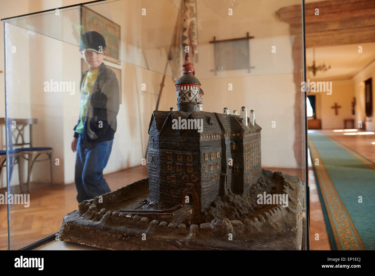 Pecka castle - burg interior, Czech Republic Stock Photo - Alamy