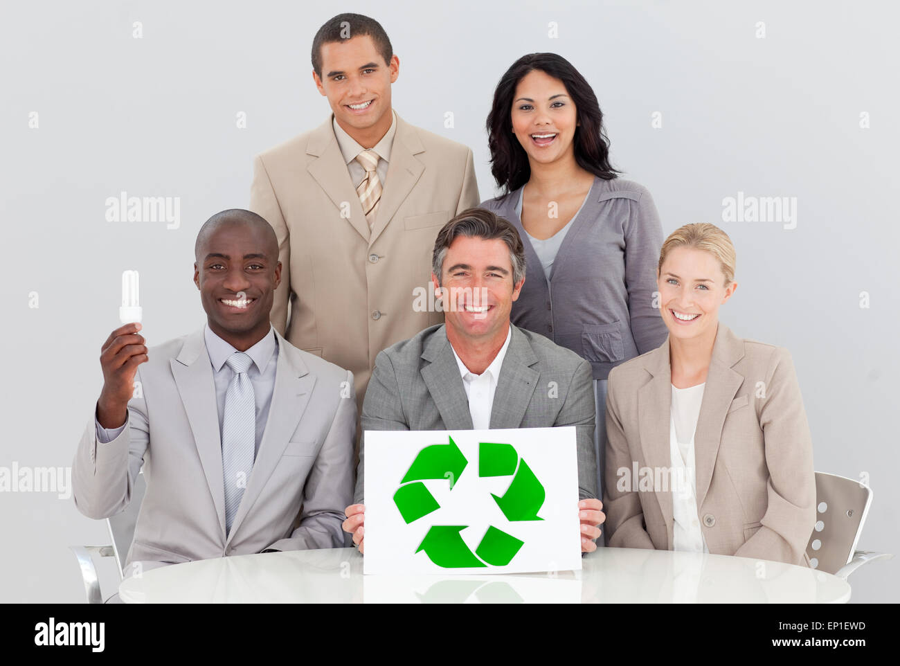 Good Environmental Practices In The Office Stock Photo Alamy