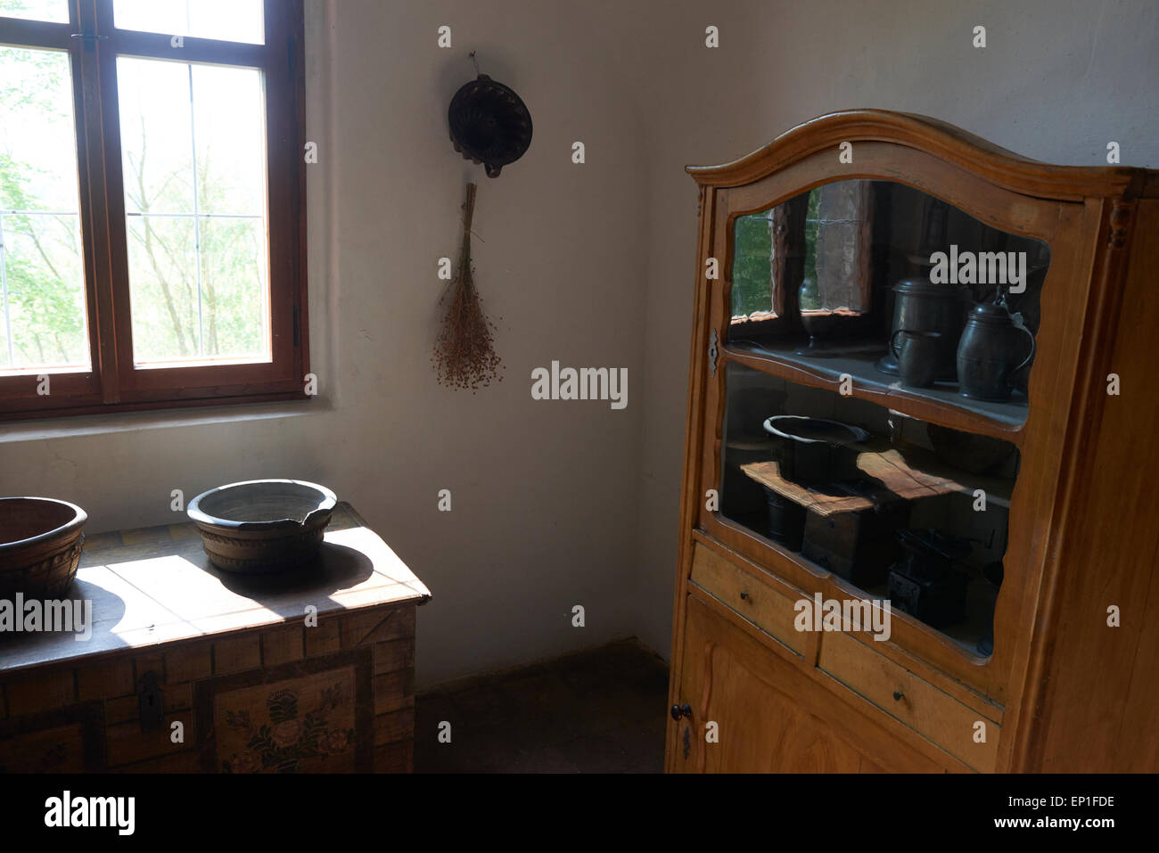 Pecka castle - burg interior, Czech Republic Stock Photo - Alamy