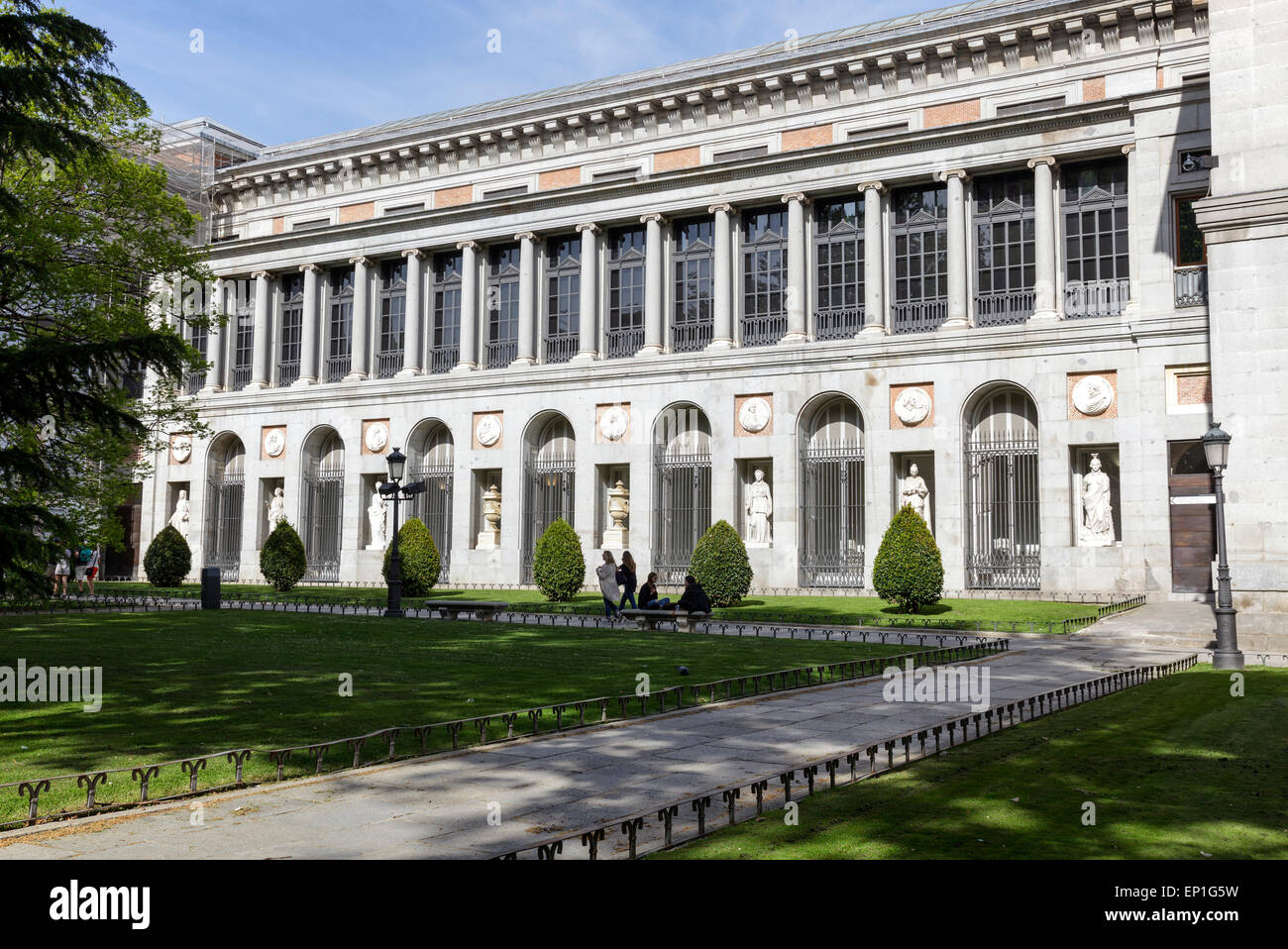 Prado museum building hi-res stock photography and images - Alamy