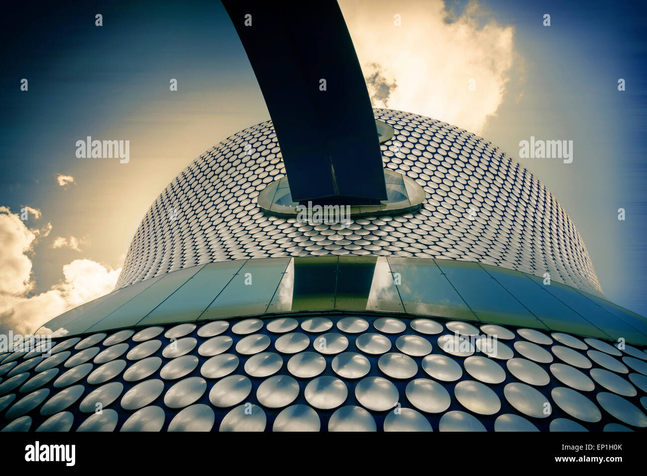 Modern architecture design style, Birmingham Bullring shopping center ...