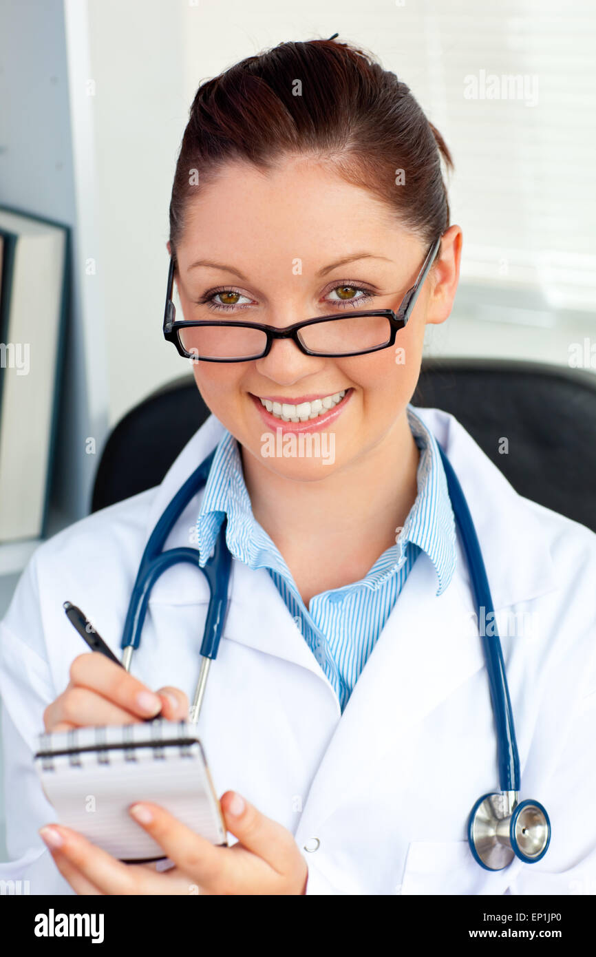 Self assured doctor stethoscope hi-res stock photography and images - Alamy