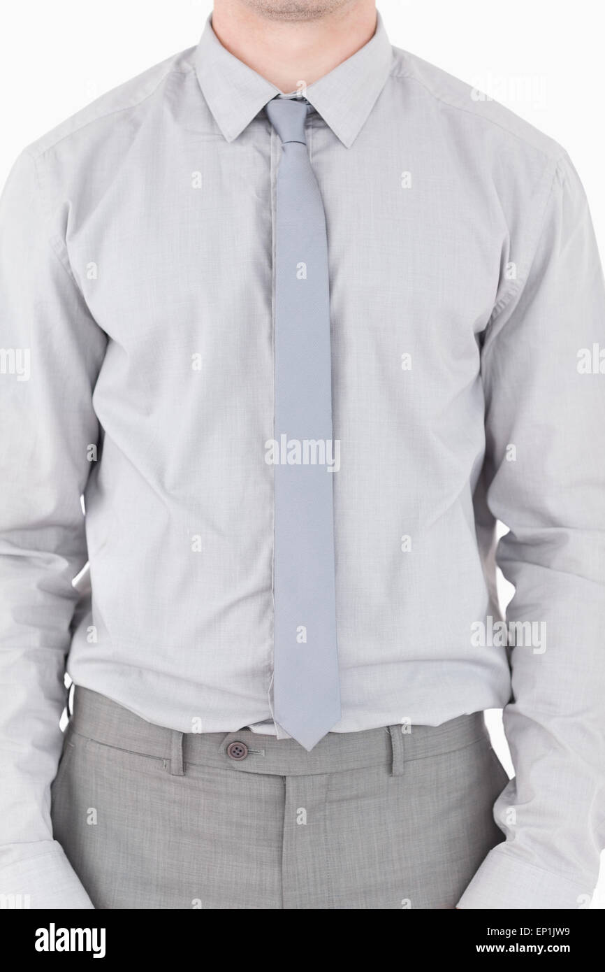 Portrait of a businessman standing up Stock Photo - Alamy