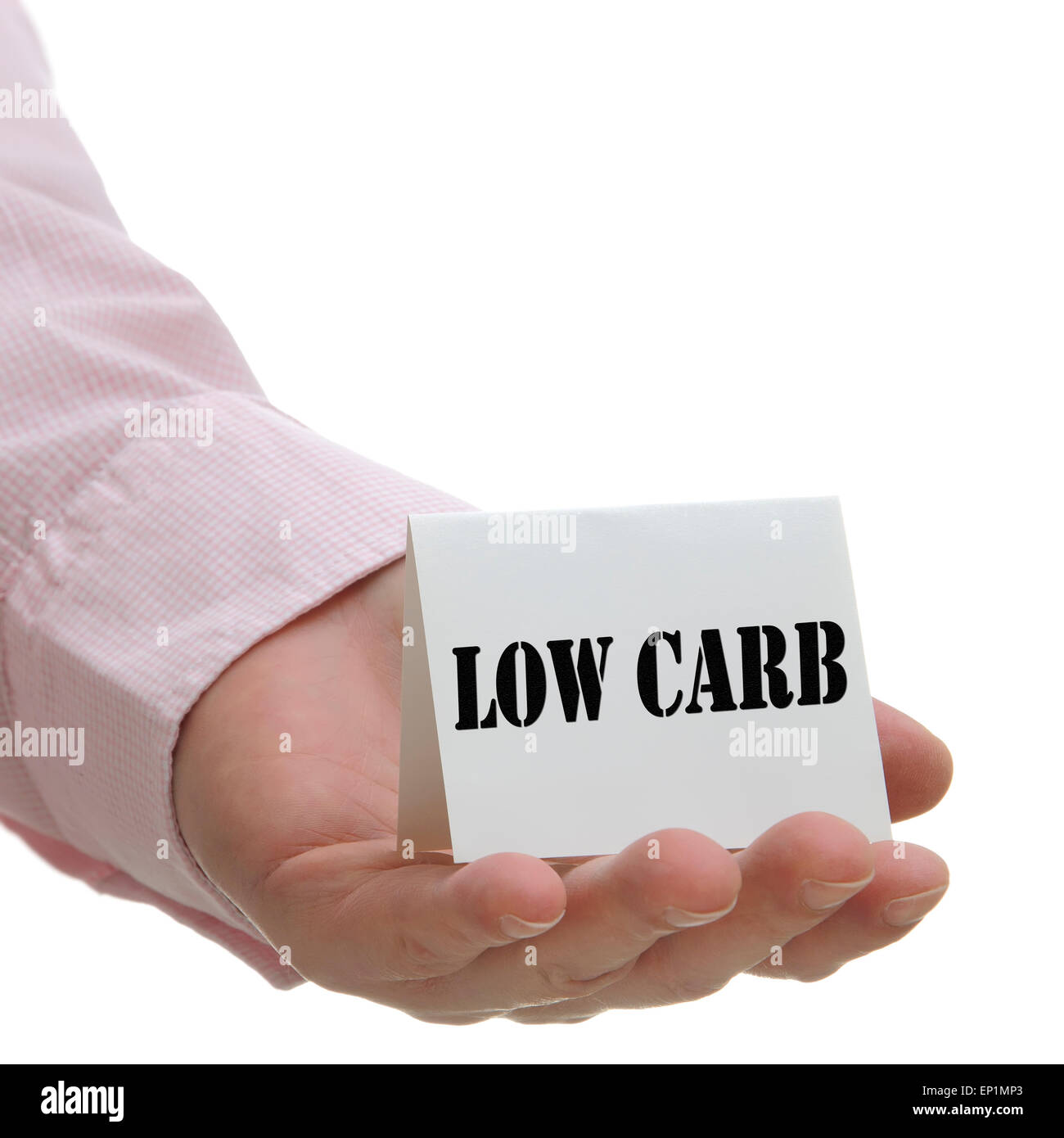 Sign low carb hi-res stock photography and images - Alamy