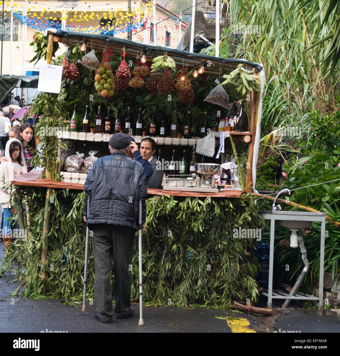 Chestnut festival madeira number 3523 Stock Photo - Alamy