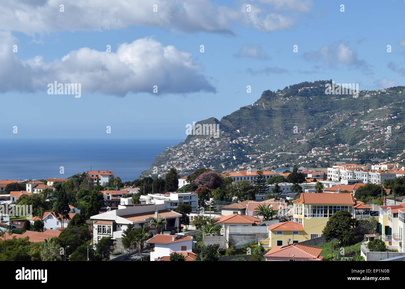 Funchal from above number 3519 Stock Photo - Alamy