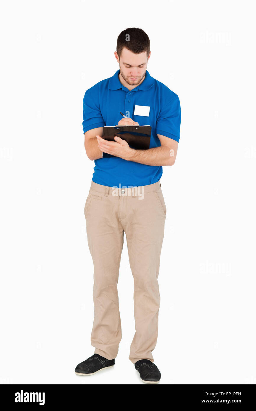 Supermarket salesman salesperson hi-res stock photography and images ...