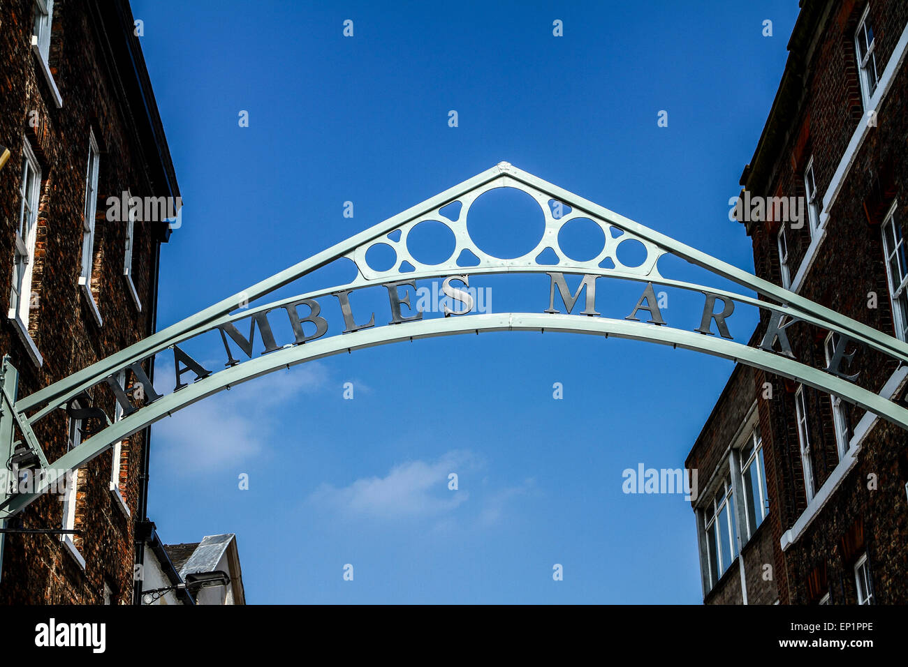 Shambles Market, York city, England, UK Stock Photo - Alamy