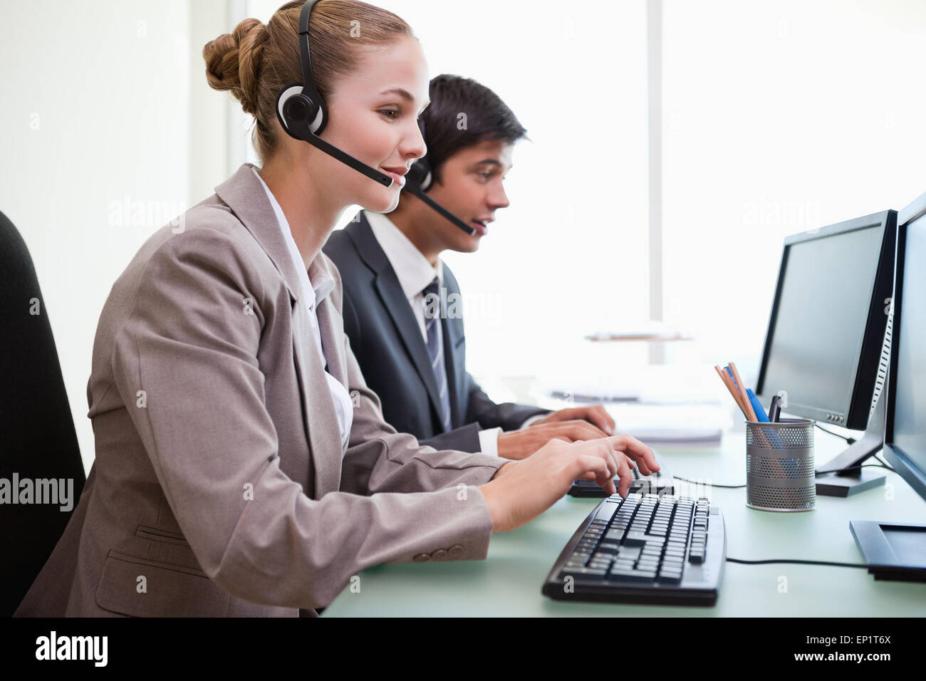 Helpful assistants hi-res stock photography and images - Alamy