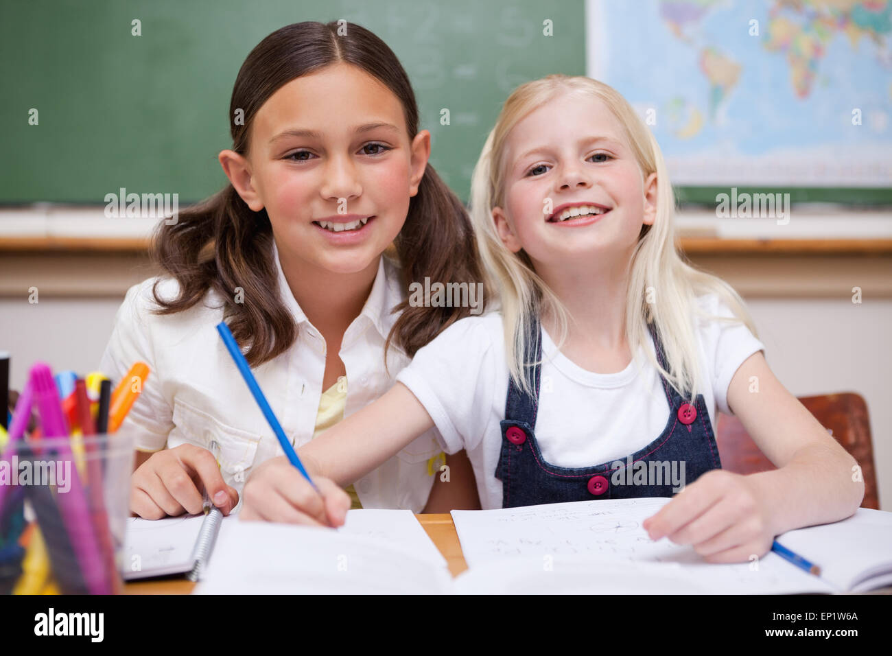 Classroom pupils assignment hi-res stock photography and images - Alamy