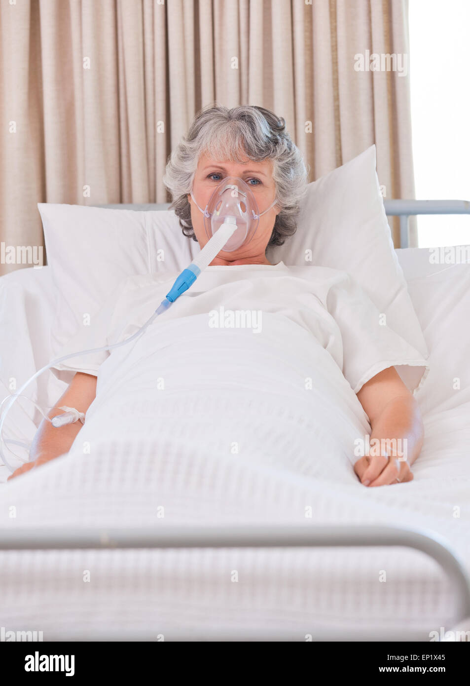 Woman exhale breathing hi-res stock photography and images - Alamy