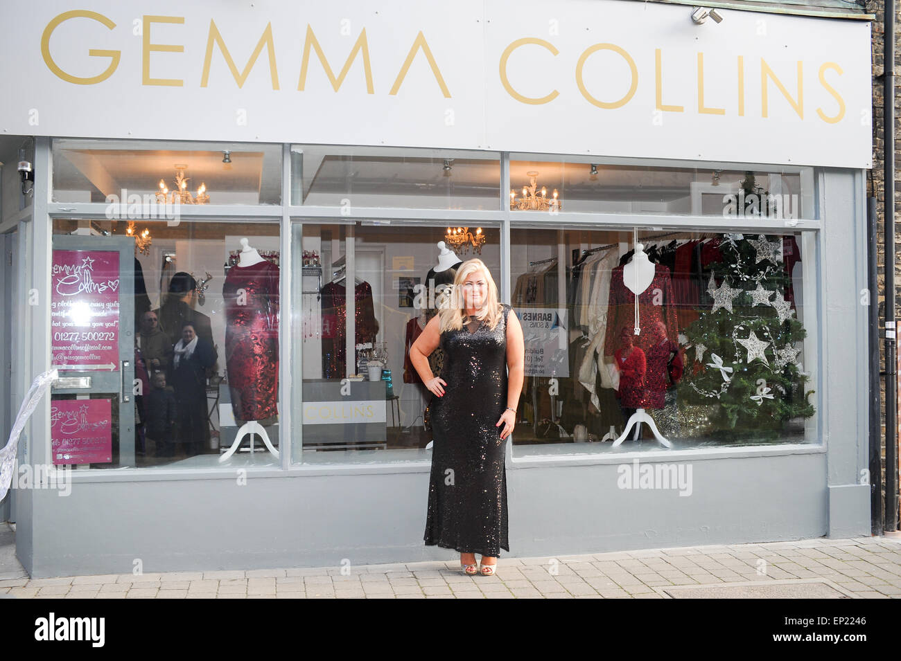 Gemma Collins opens her new shop 'Gemma Collins Boutique' in Brentwood ...