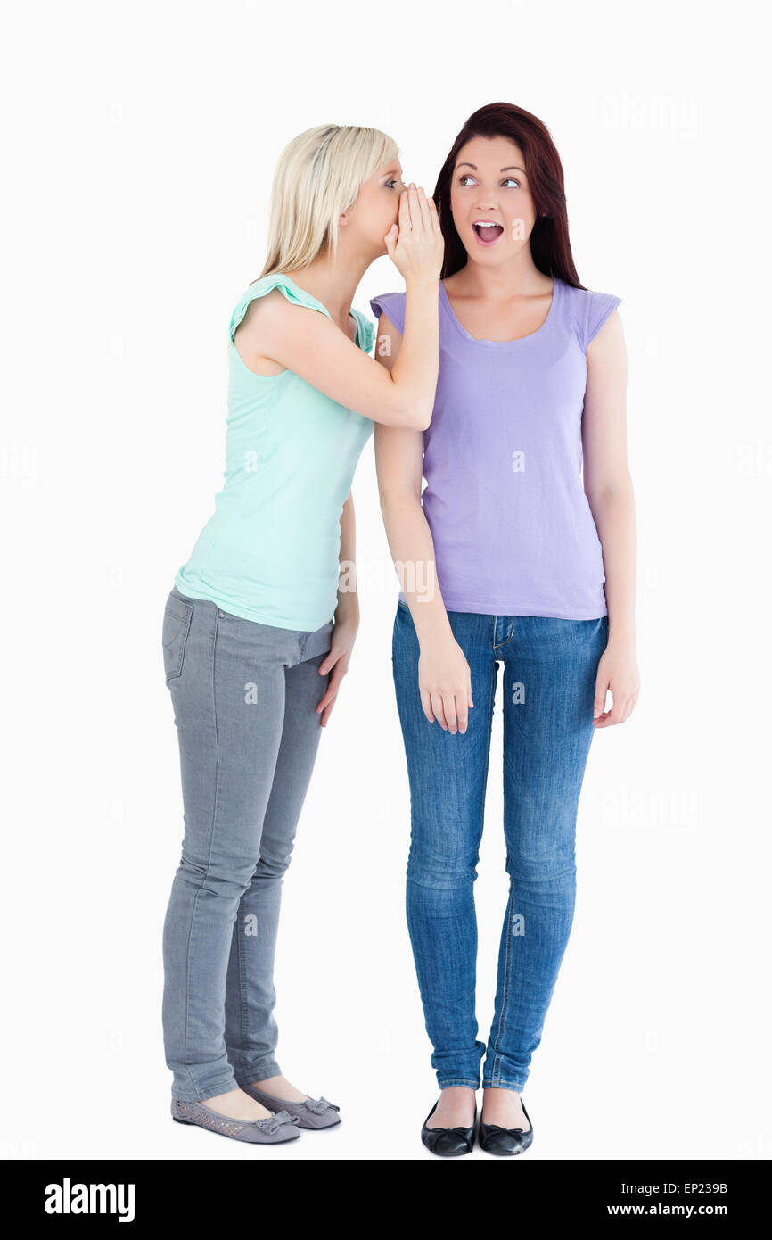 Women telling Cut Out Stock Images & Pictures - Alamy