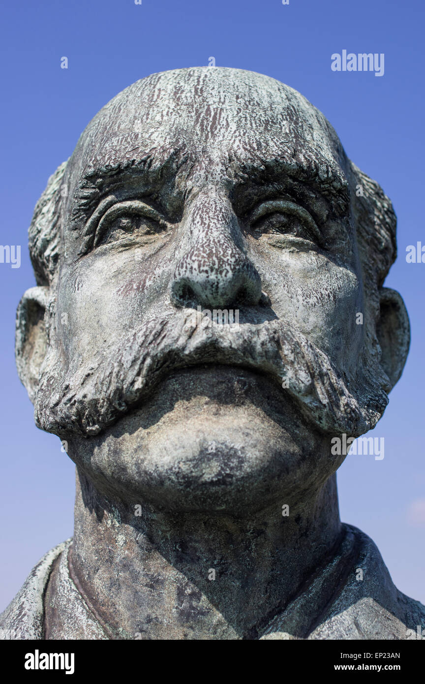 Statue of Thomas Blake Glover, Glover House, Nagasaki, Kyushu, Japan ...