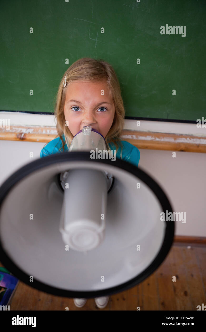 Child shout classroom hi-res stock photography and images - Alamy
