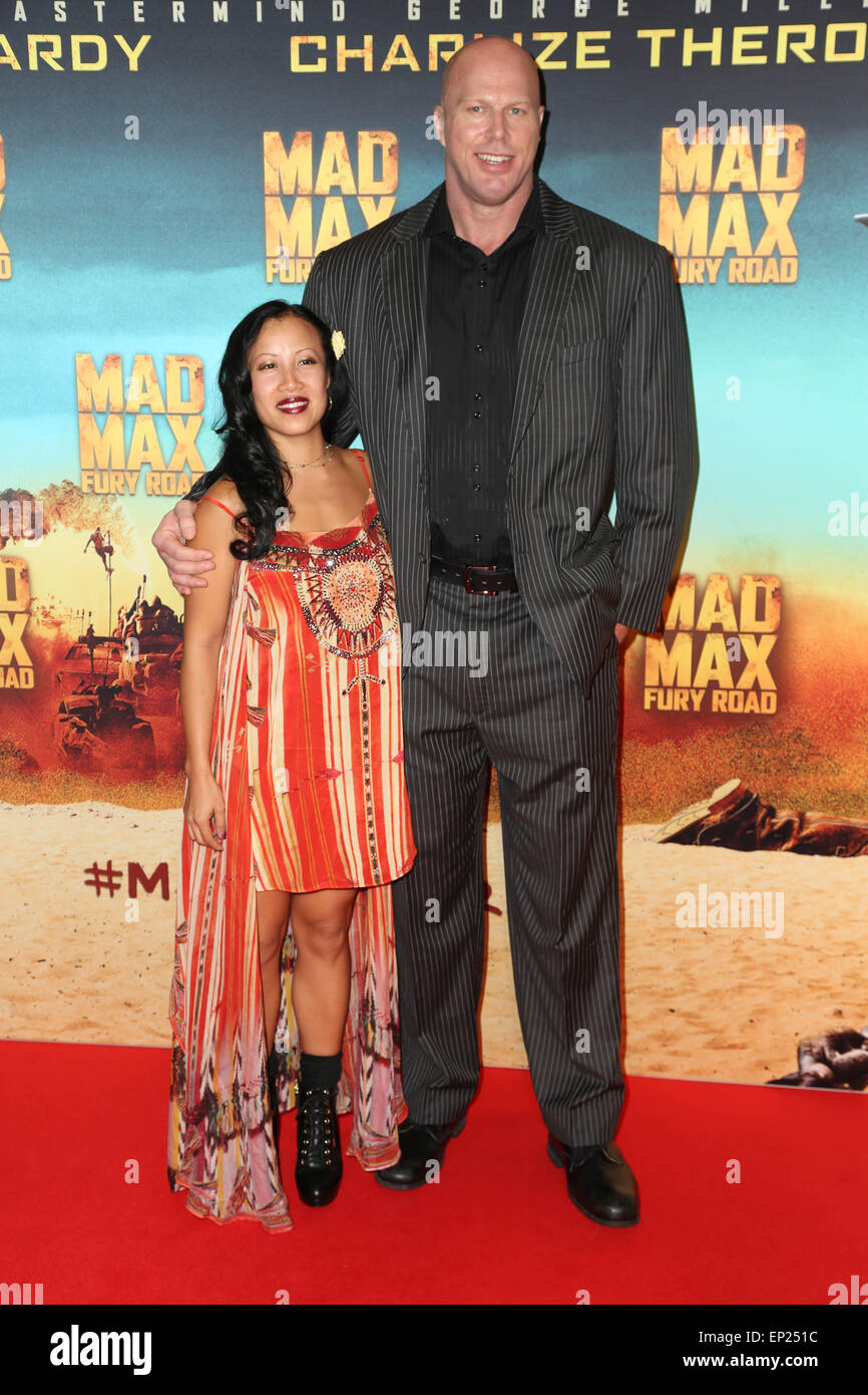 Sydney, Australia. 13 May 2015. Pictured: Nathan Jones (Rictus Erectus ...