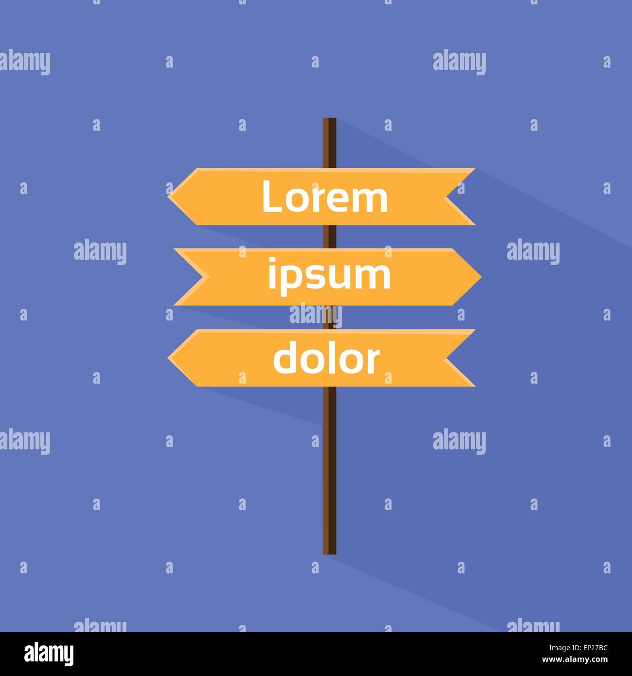 Wooden Signboard Icon Sign Flat Vector Stock Vector Image & Art - Alamy