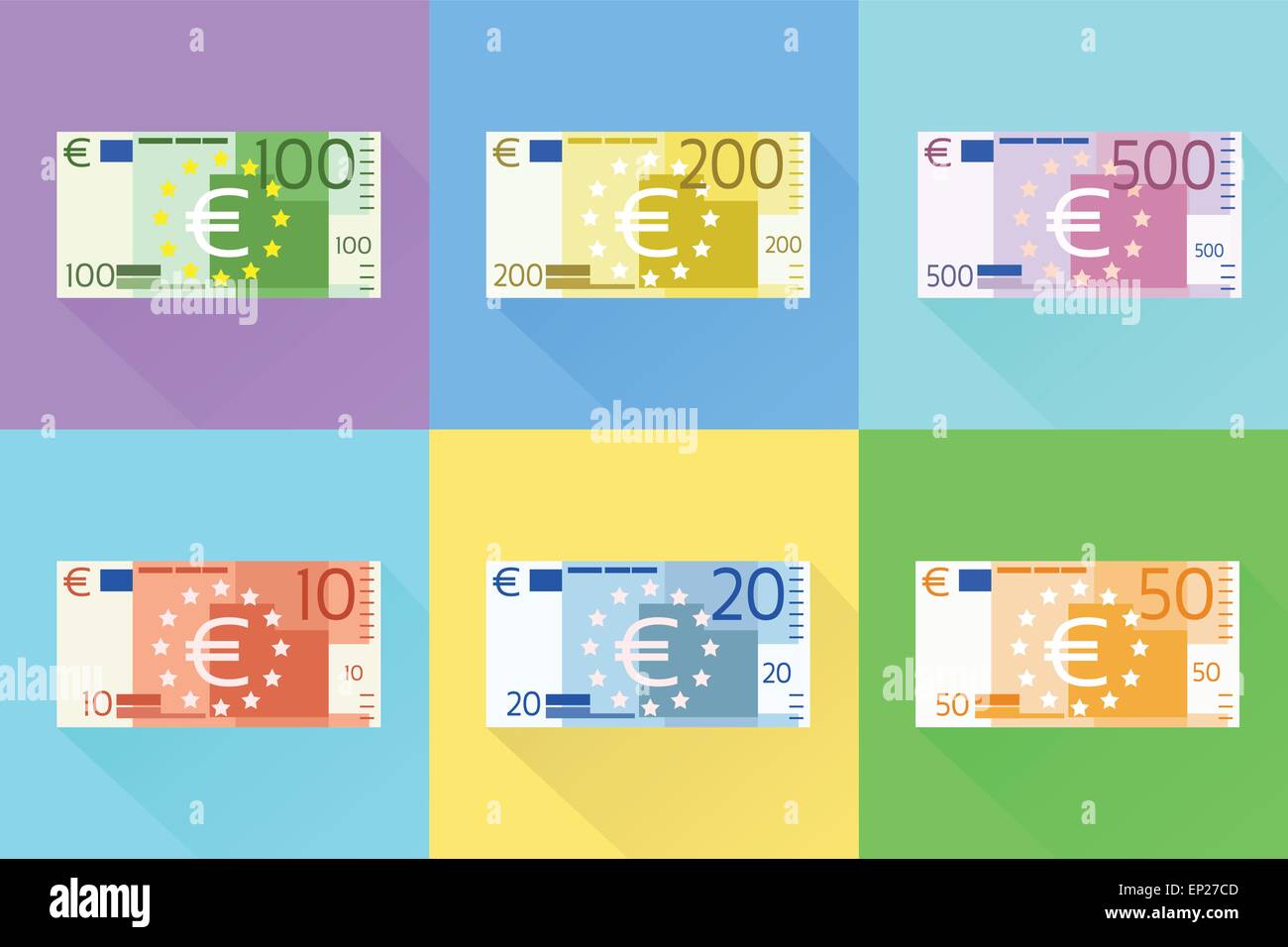 100 euro banknote Stock Vector Images - Alamy