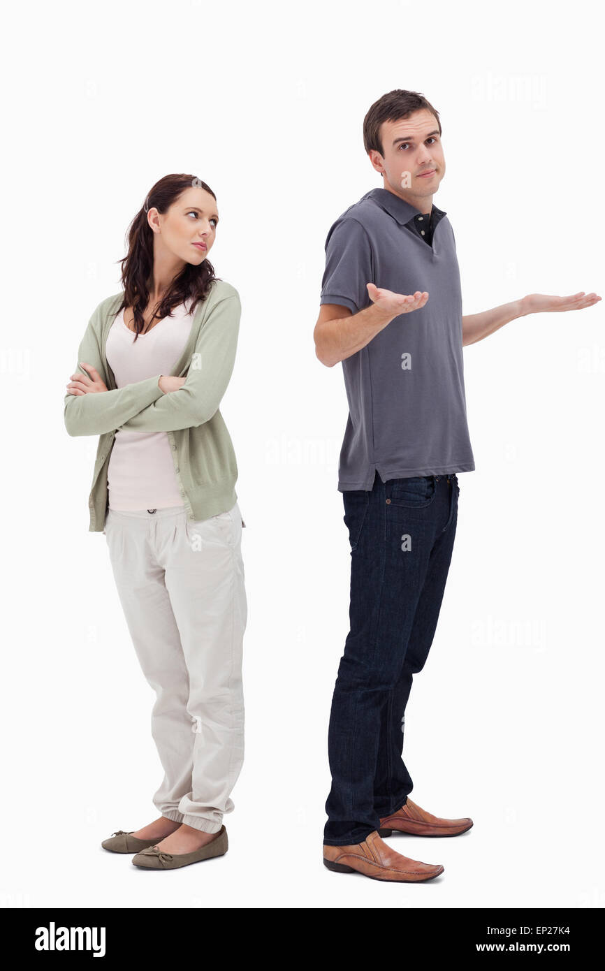 Shoulders stand Cut Out Stock Images & Pictures - Alamy