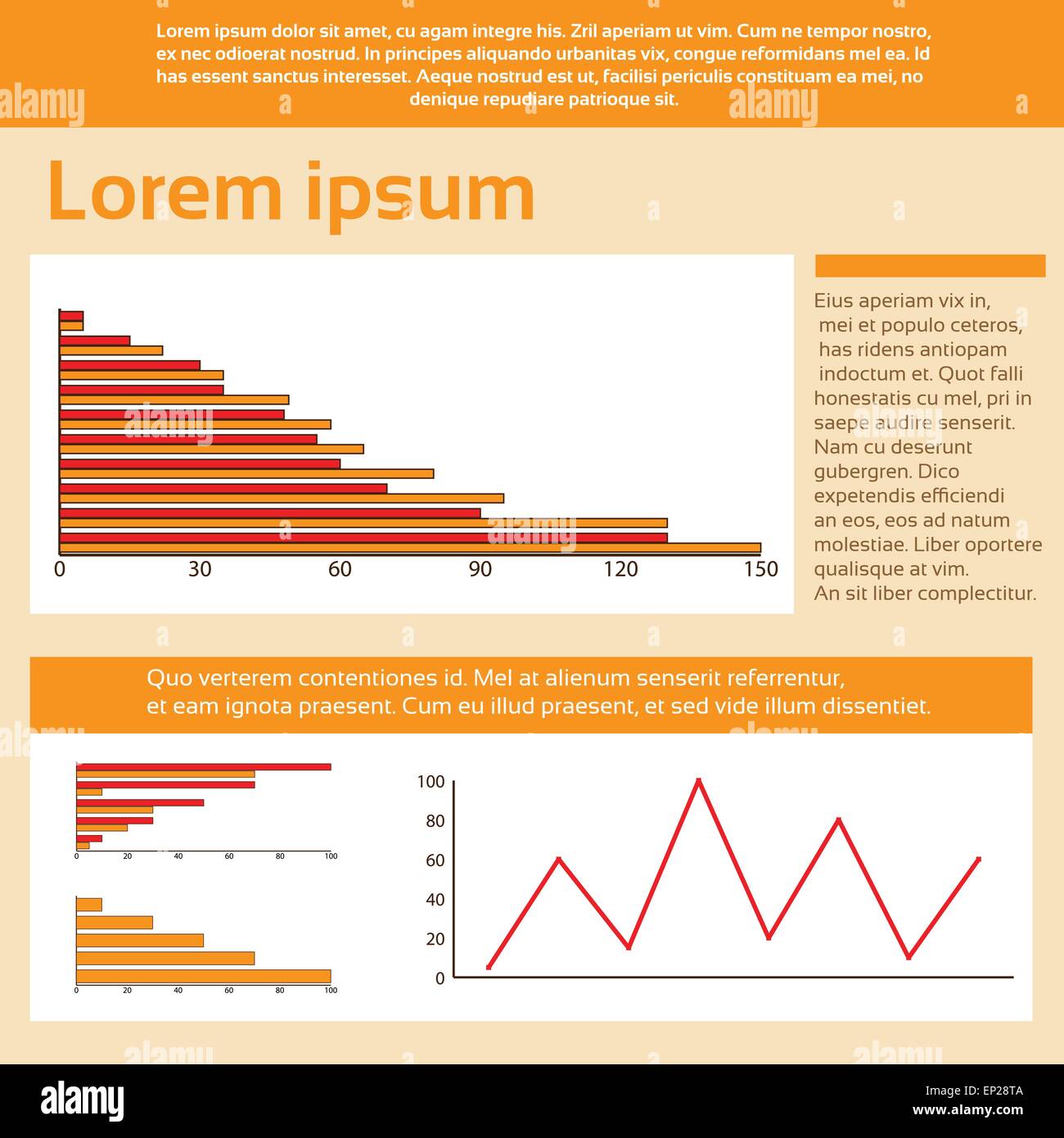 Info charts Stock Vector Images - Alamy