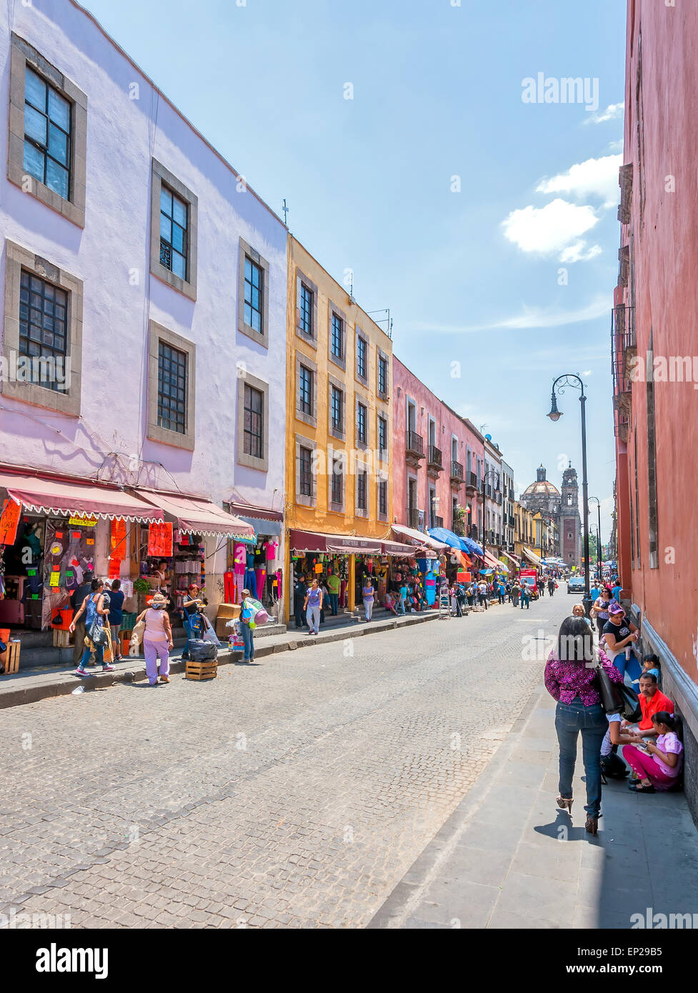Mexico city street hi-res stock photography and images - Alamy