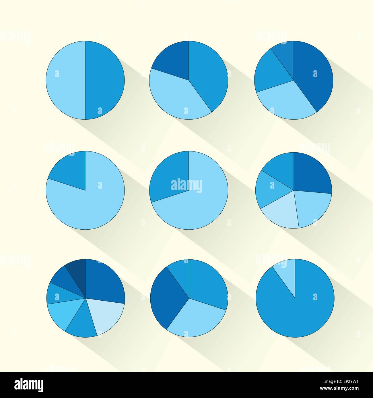 Infographic elements business diagram charts Stock Vector Images - Alamy