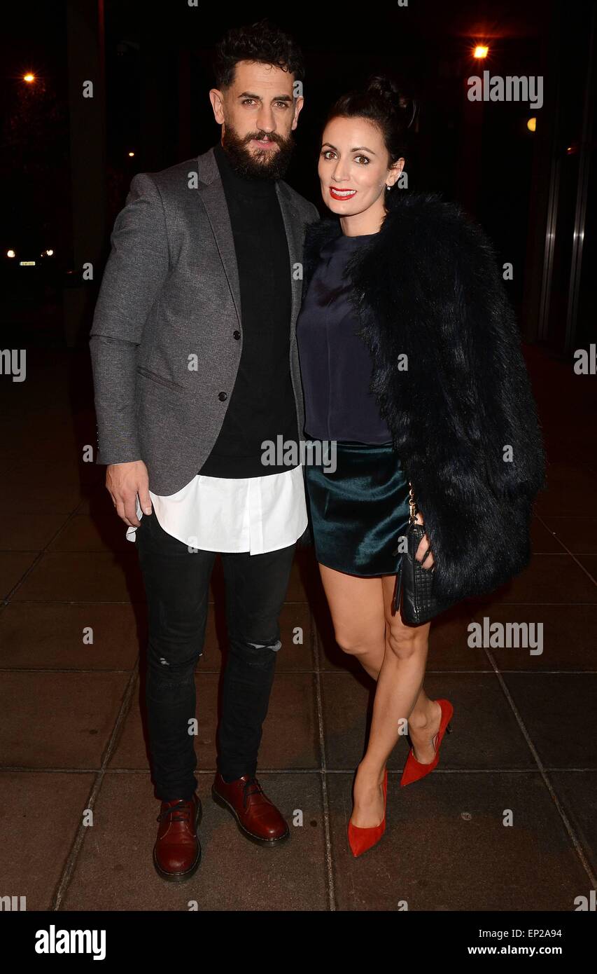 Celebrities at the RTE studio for the 'The Late Late Show' in Dublin ...