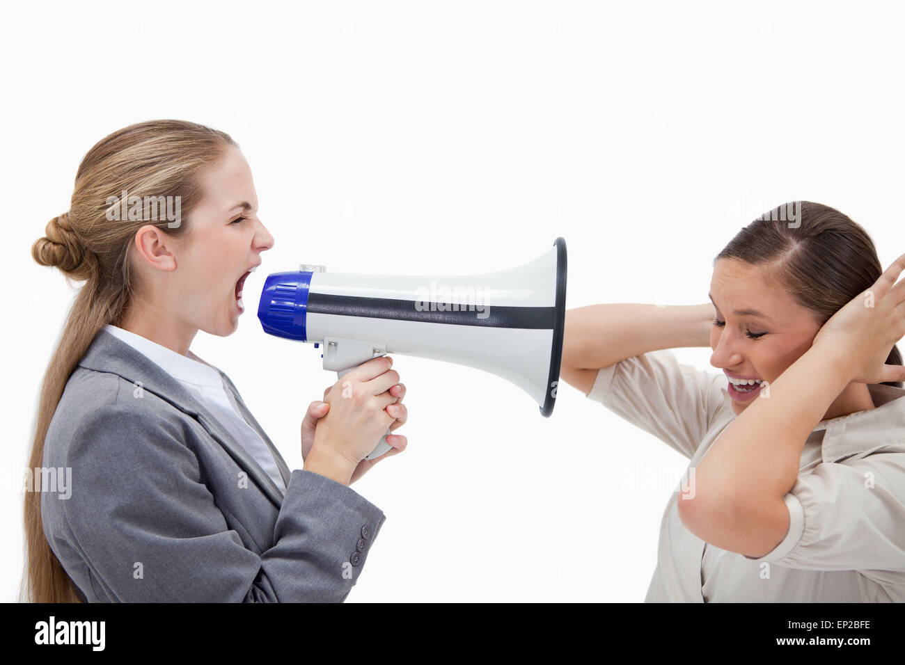 Loud coworker noise office hi-res stock photography and images - Alamy