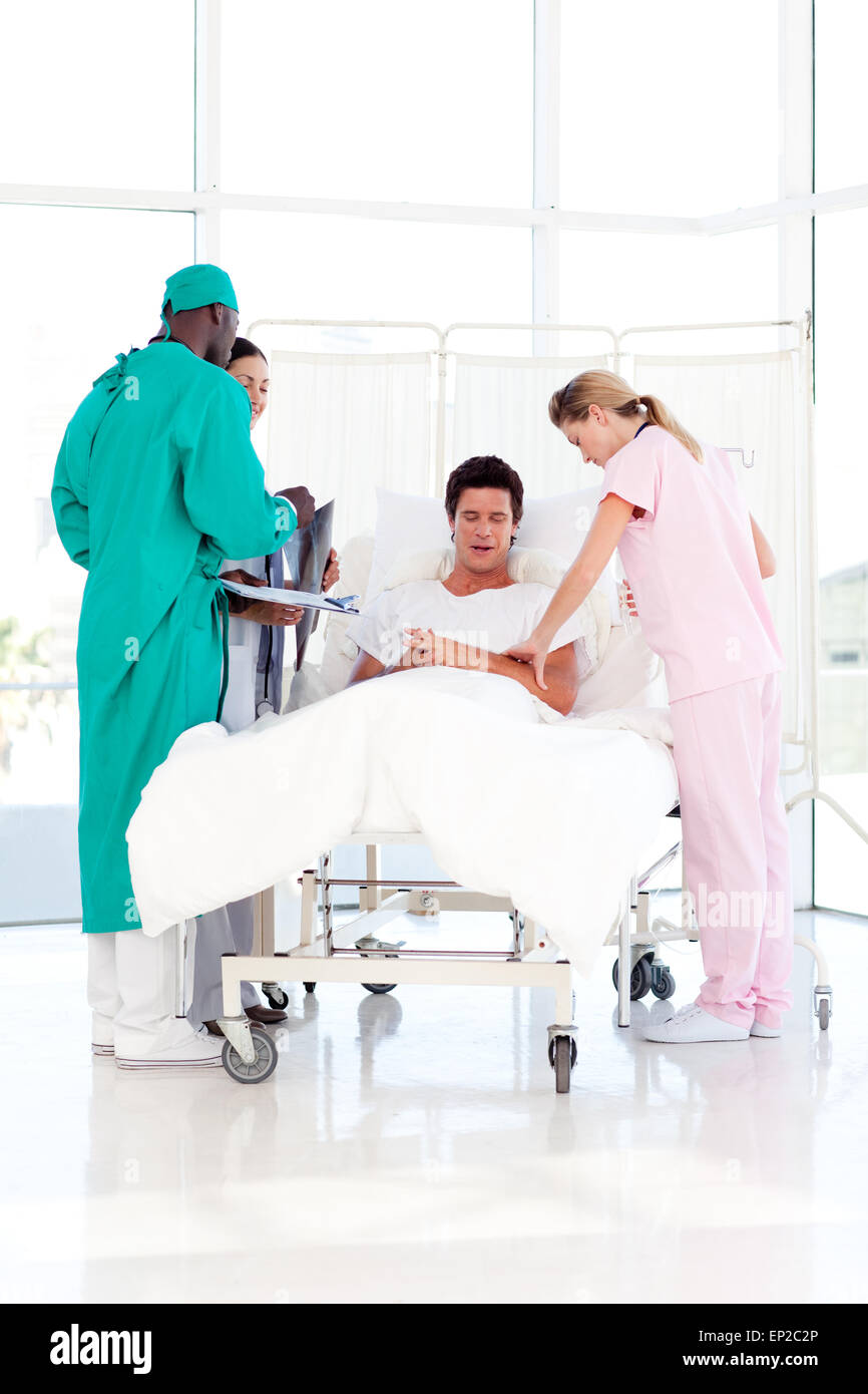 A patient meeting his medical team Stock Photo - Alamy
