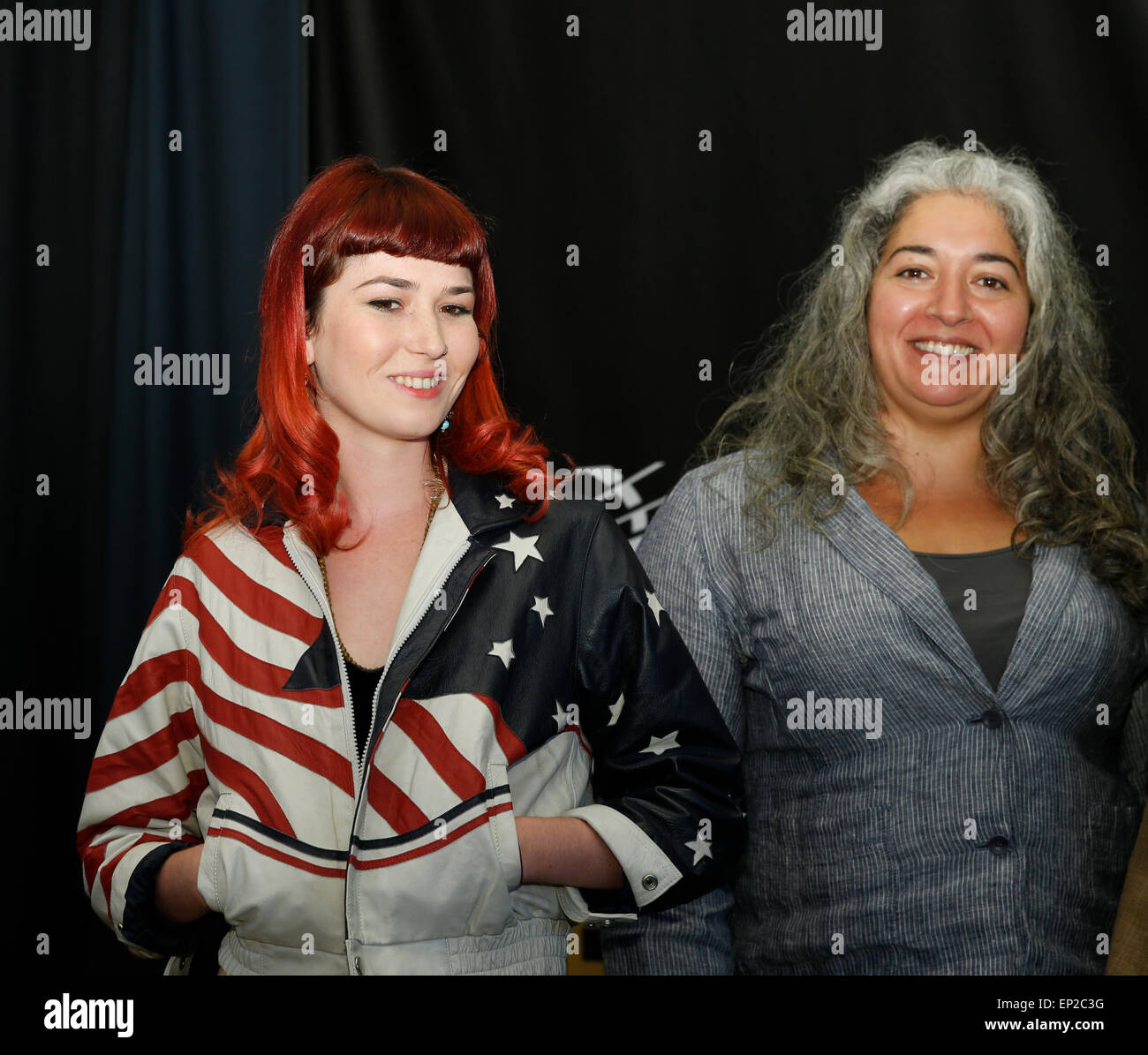 New York, NY - May 11, 2015: Reya Hart, Trixie Garcia attend the Madison Square Garden 2015 Walk ...