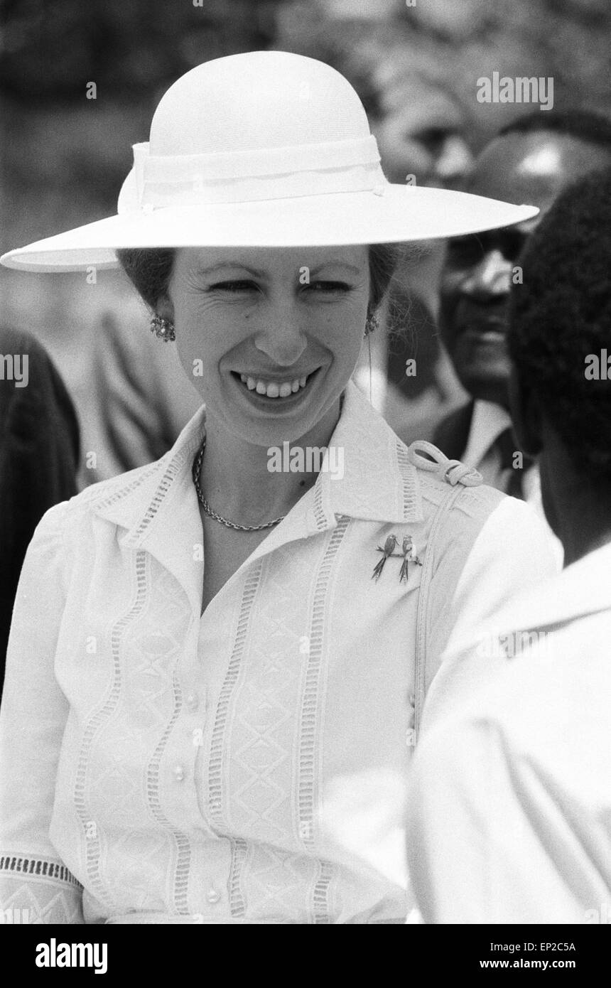 Princess anne 1982 Black and White Stock Photos & Images - Alamy