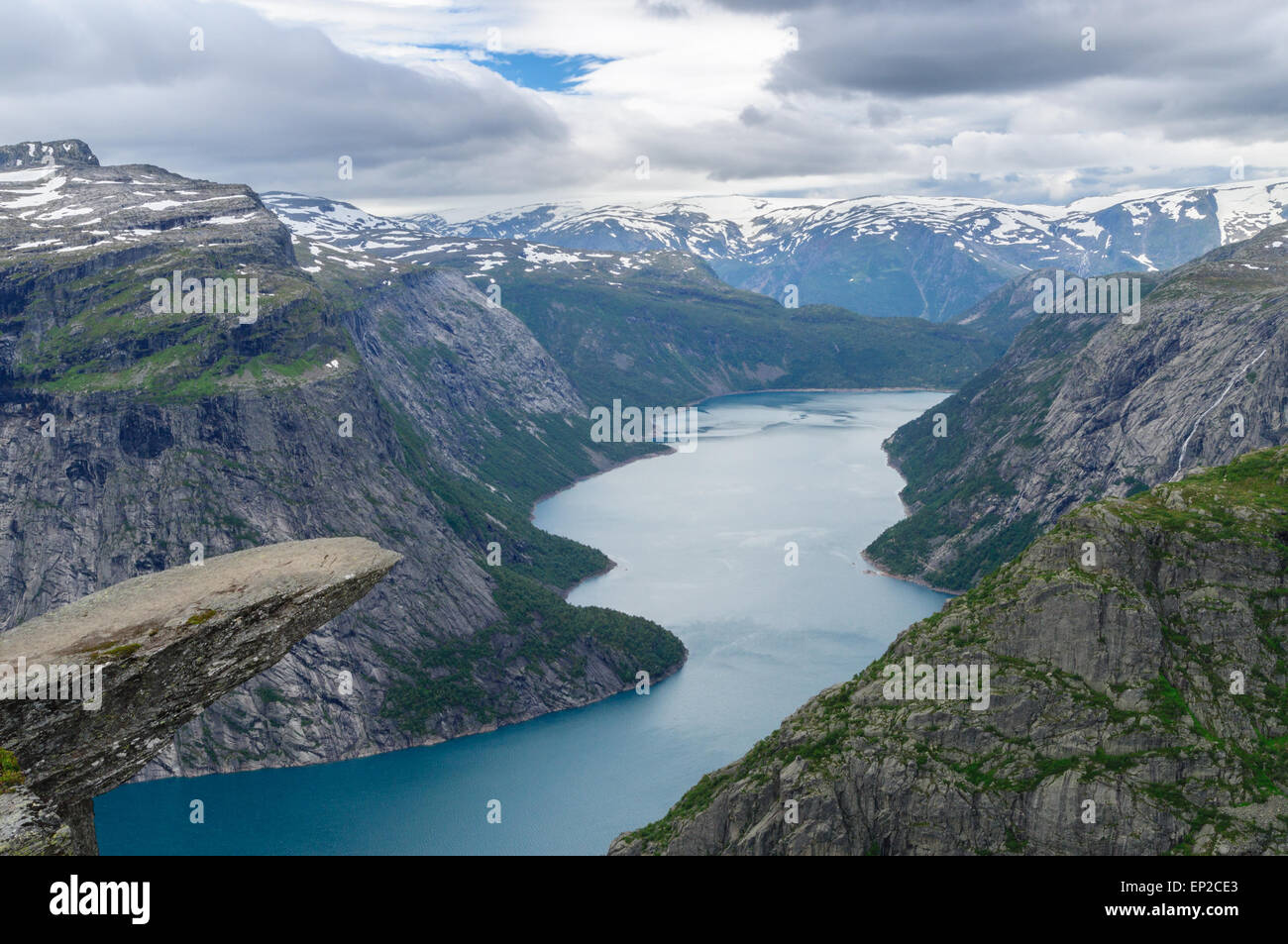 Trolltunga, Troll's tongue rock, Norway Stock Photo - Alamy