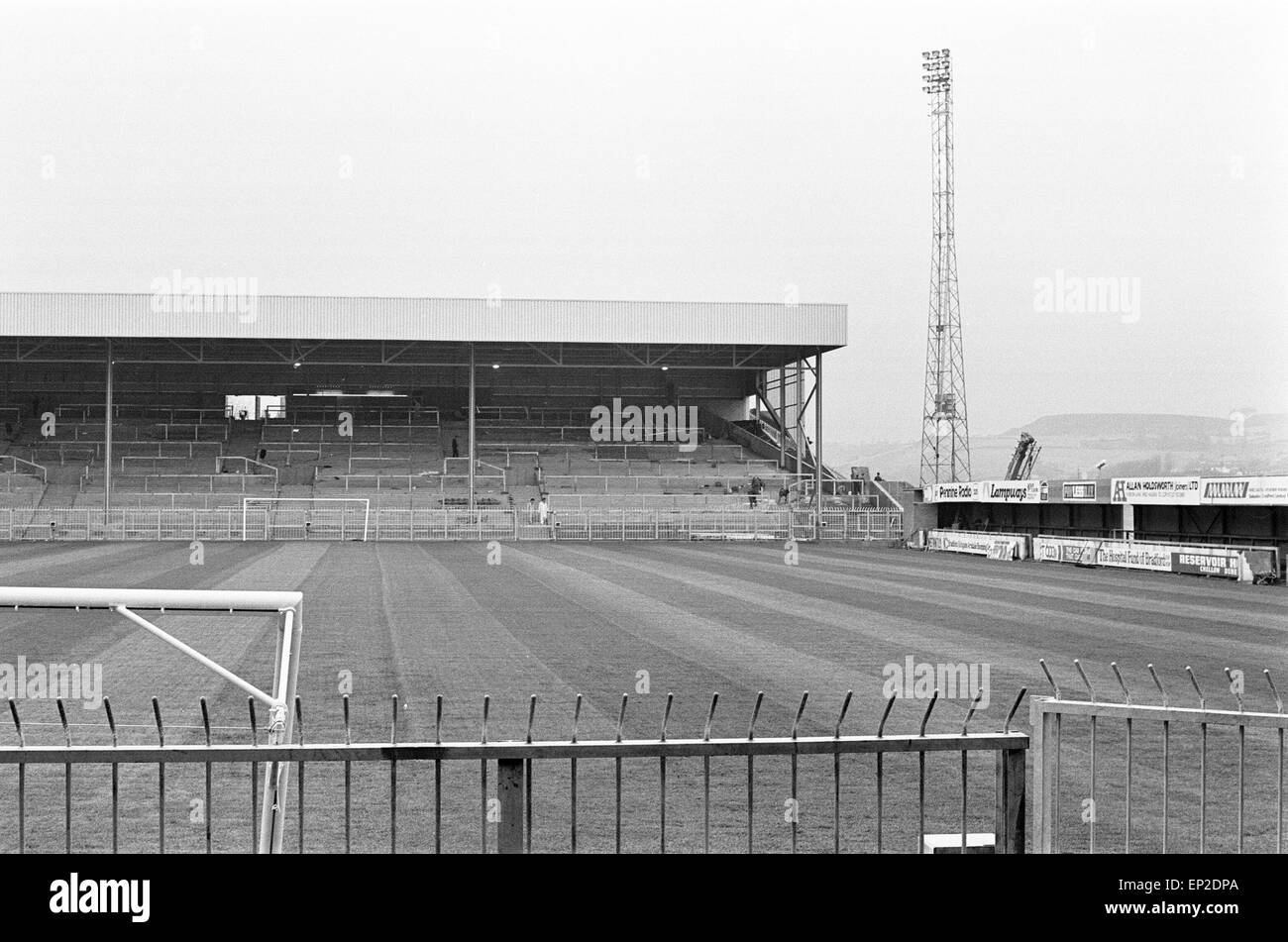 New West Stand at Valley Parade, home of Bradford City FC, 8th December ...
