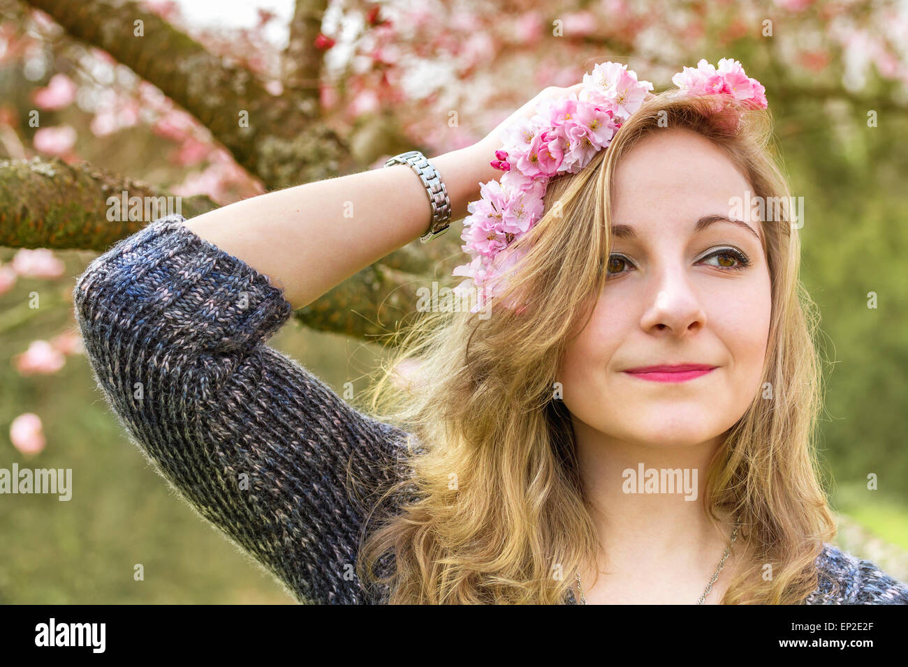 Spring model hi-res stock photography and images - Alamy