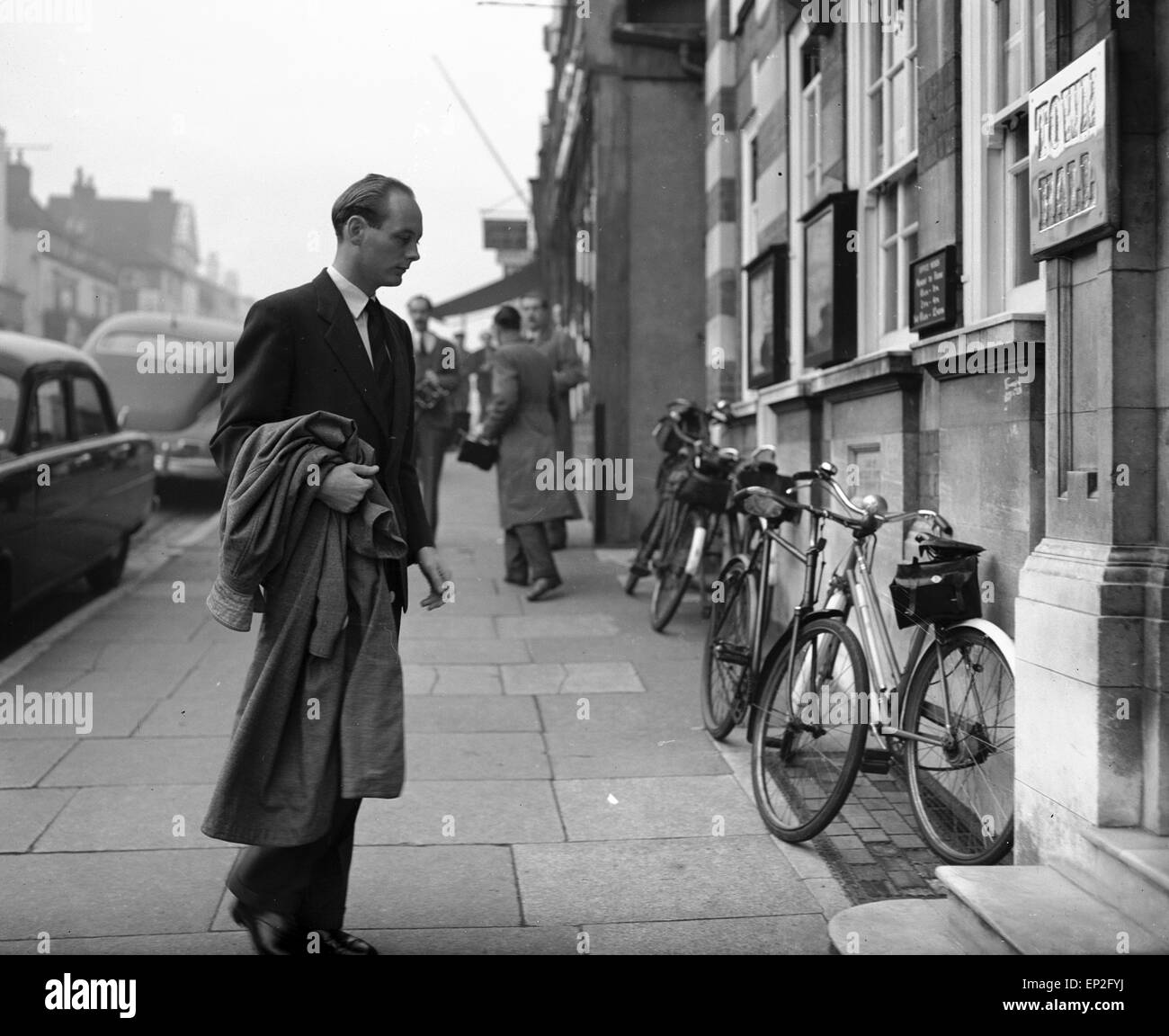 Edward Douglas-Scott-Montagu, 3rd Baron Montagu of Beaulieu, arrives at ...