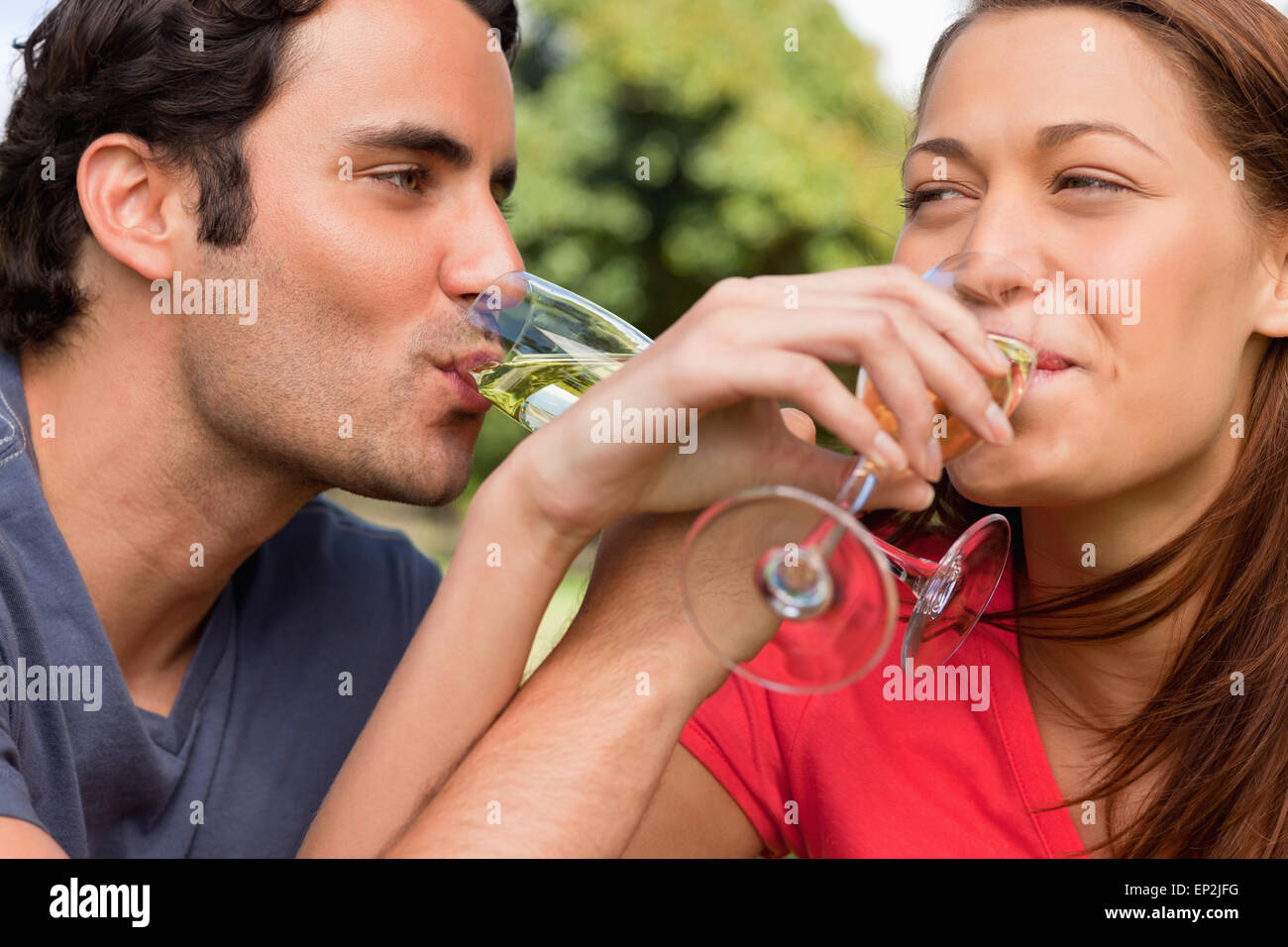 Two people linking arms hi-res stock photography and images - Alamy