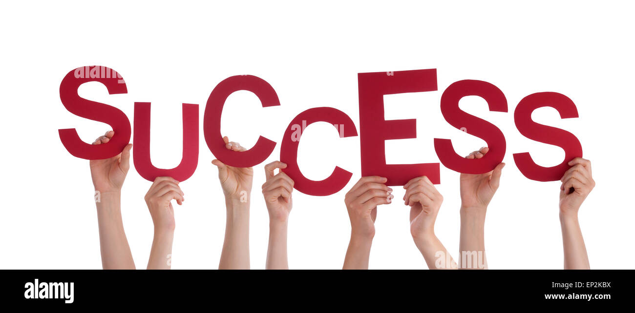 Success word Cut Out Stock Images & Pictures - Alamy