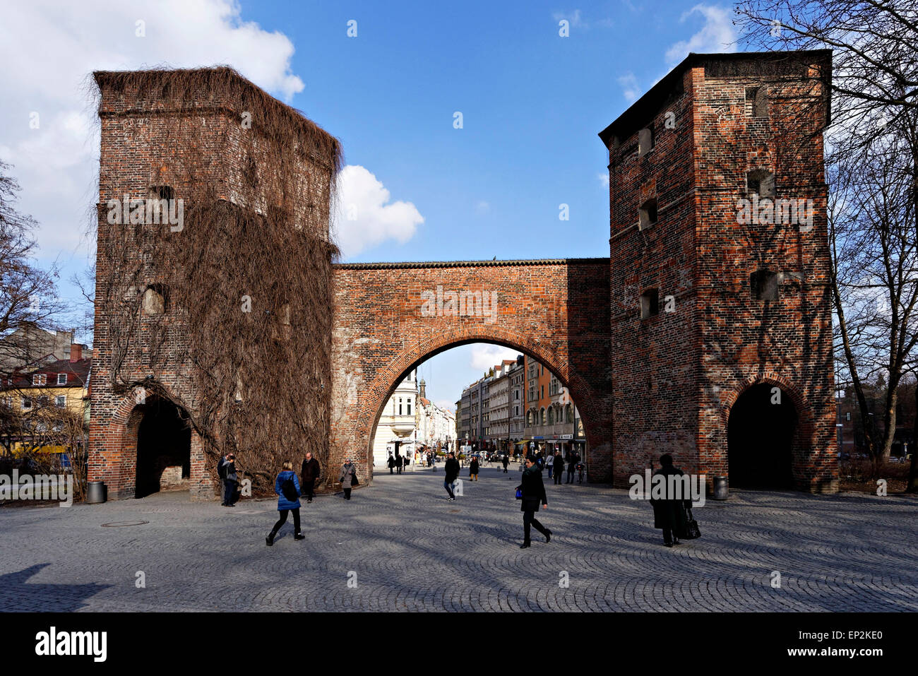 Sendlinger tor, City Gate, Munich, Upper Bavaria, Germany, Europe Stock ...