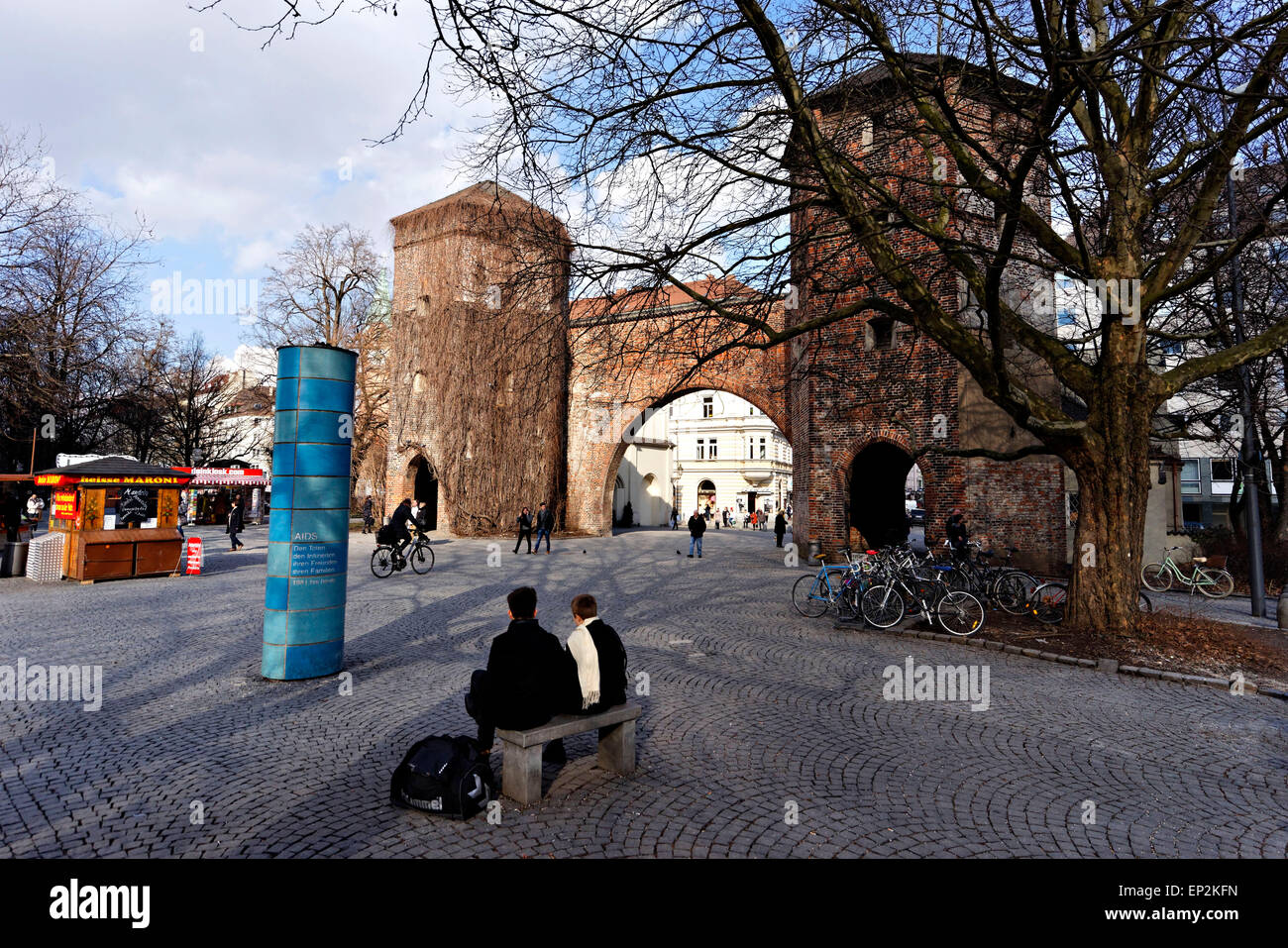 Sendlinger tor, City Gate, Munich, Upper Bavaria, Germany, Europe Stock ...