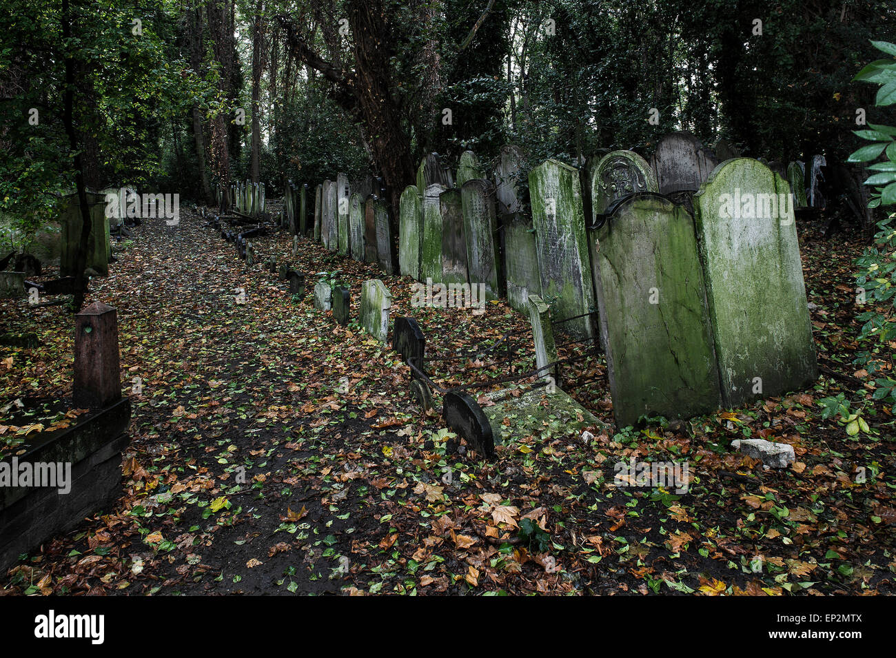 Tower Hamlets Cemetery in the East End of London Stock Photo - Alamy