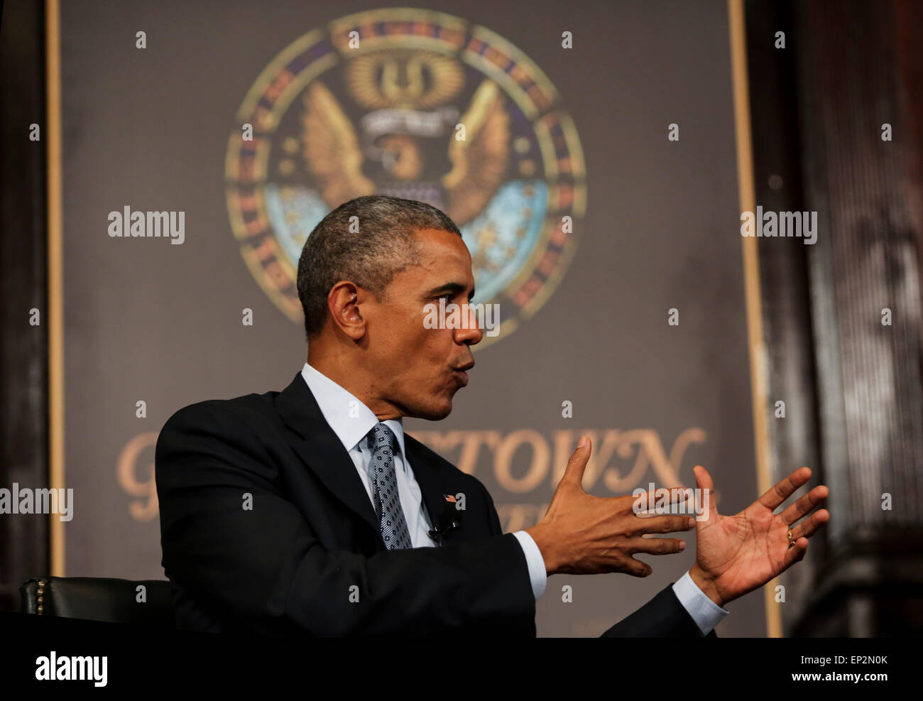 Washington, DC, USA. 12th May, 2015. United States President Barack ...
