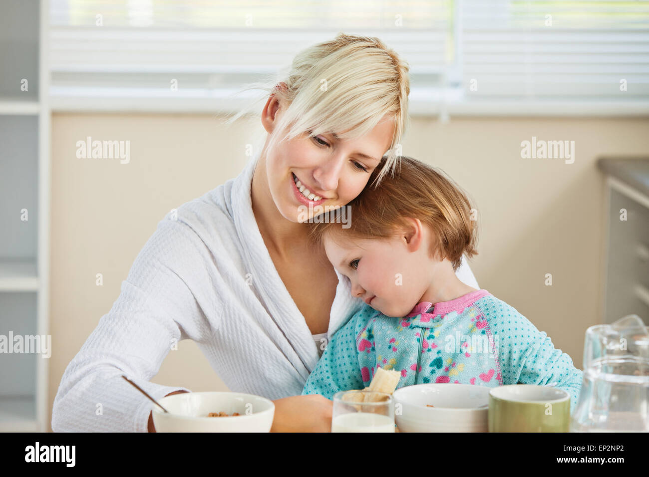 Fortunate mother with her daughter Stock Photo - Alamy