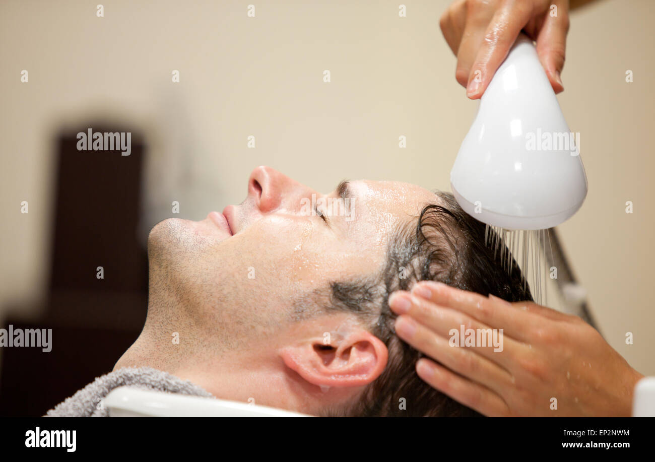 Water wet hair wash washed hi-res stock photography and images - Alamy