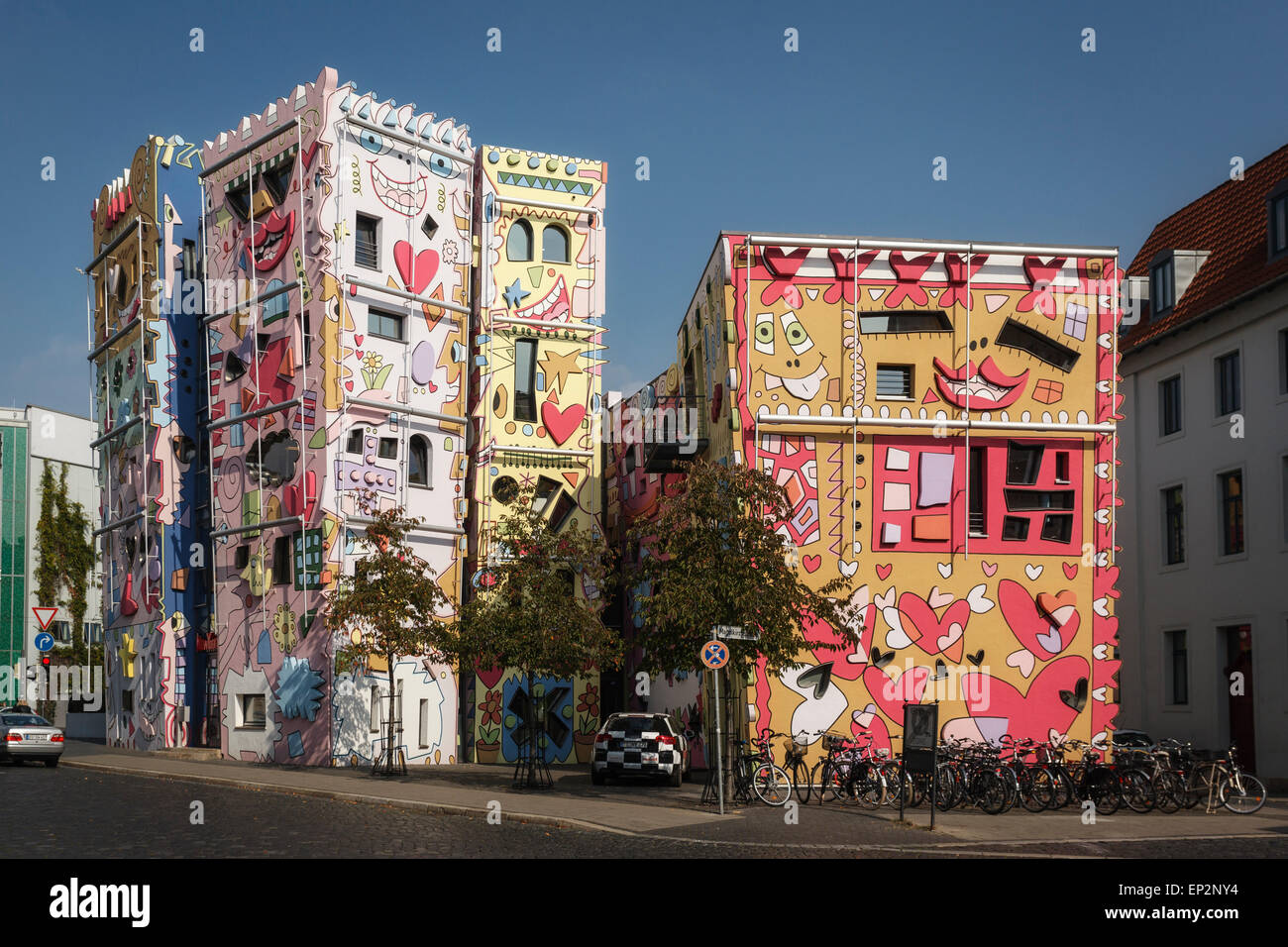 Germany, Brunswick, view to Happy Rizzi House Stock Photo - Alamy