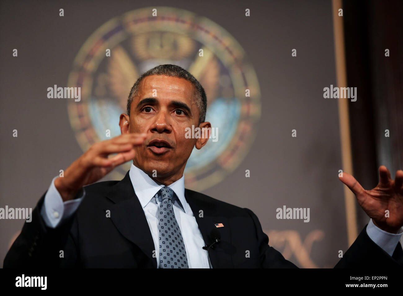 Washington, DC, USA. 12th May, 2015. United States President Barack ...