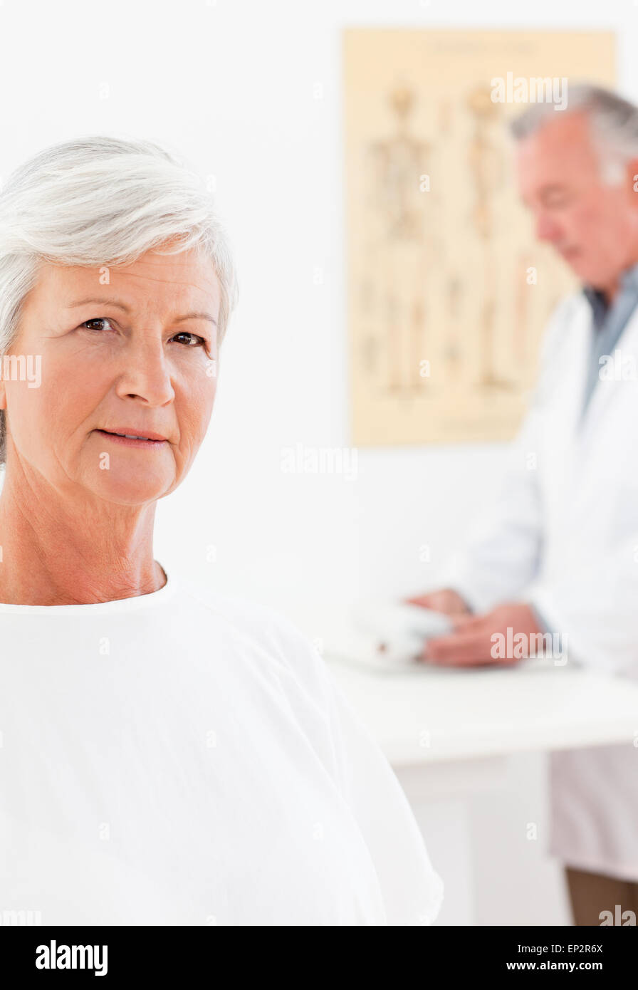 Patient looking at the camera Stock Photo - Alamy