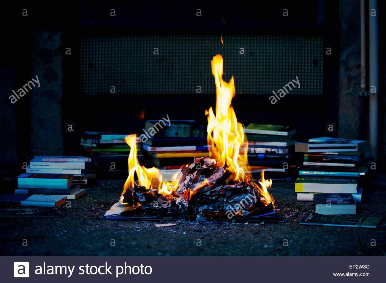 Burning Of Books Stock Photos & Burning Of Books Stock Images - Alamy